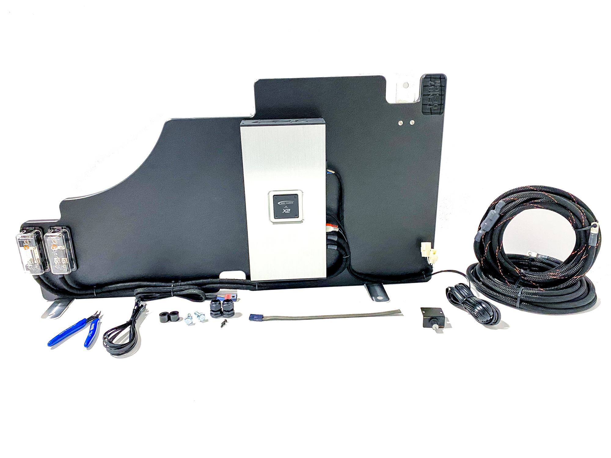 Arc Audio SUBWOOFER Loaded Amplifier Racks 2015-2022 Ford F-Series ...